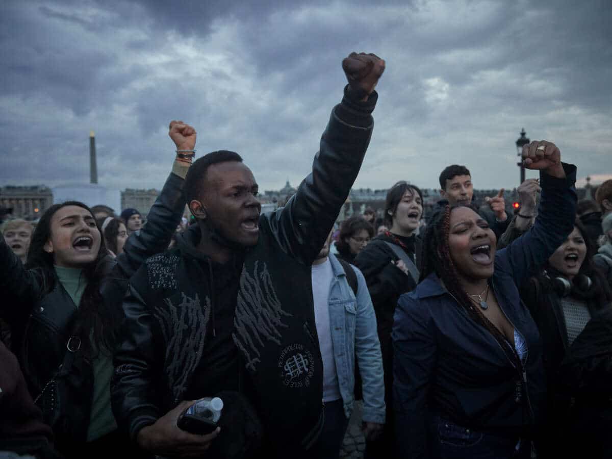 ‘Macron resign!’ French protests intensify over attempt to force ...